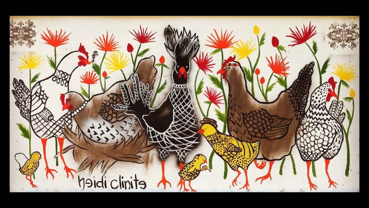 When Art Meets Chickens: 5 – Bitchin' Chickens