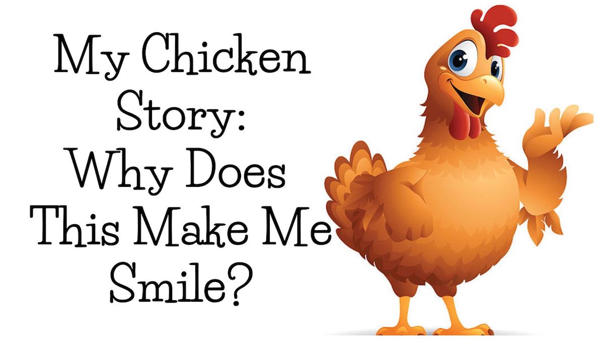 My Chicken Story: Why Does This Make Me Smile? – Bitchin' Chickens