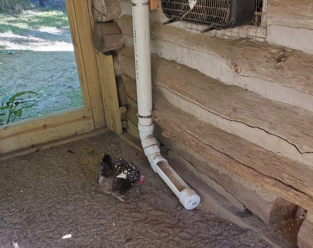 Log Cabin Chicken Coop – Bitchin' Chickens