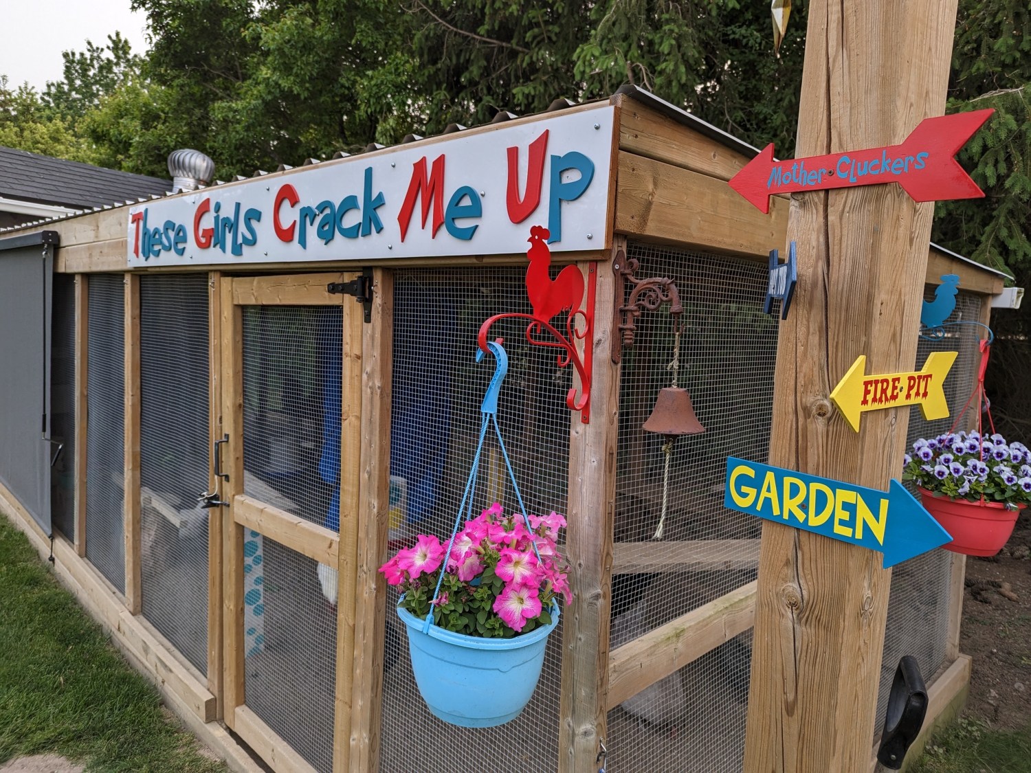 Multipurpose Chicken Coop & Run – Bitchin' Chickens