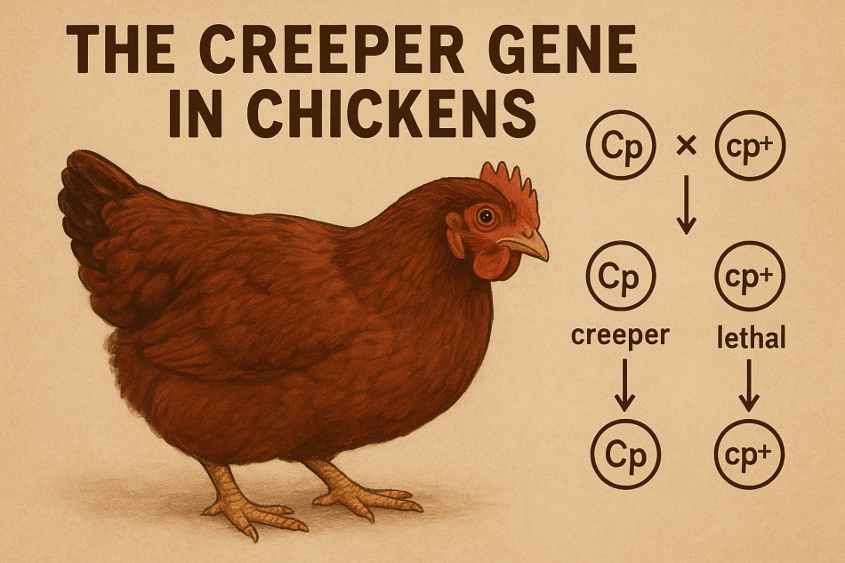 The Creeper Gene in Chickens: When Short Legs Come with a Twist ...